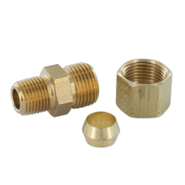 Connector For Fuel Lines, Oil Lines and Sediment Bowls With Female Fitting