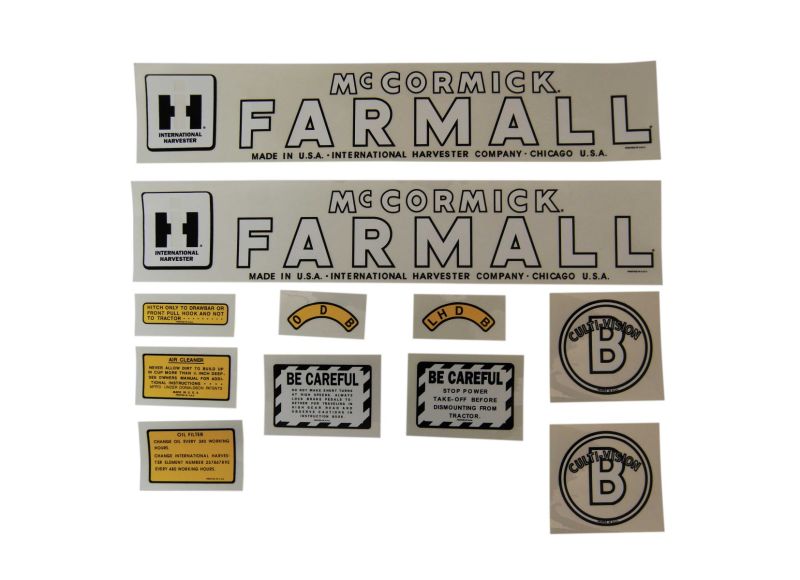 Decal Set for International Model B